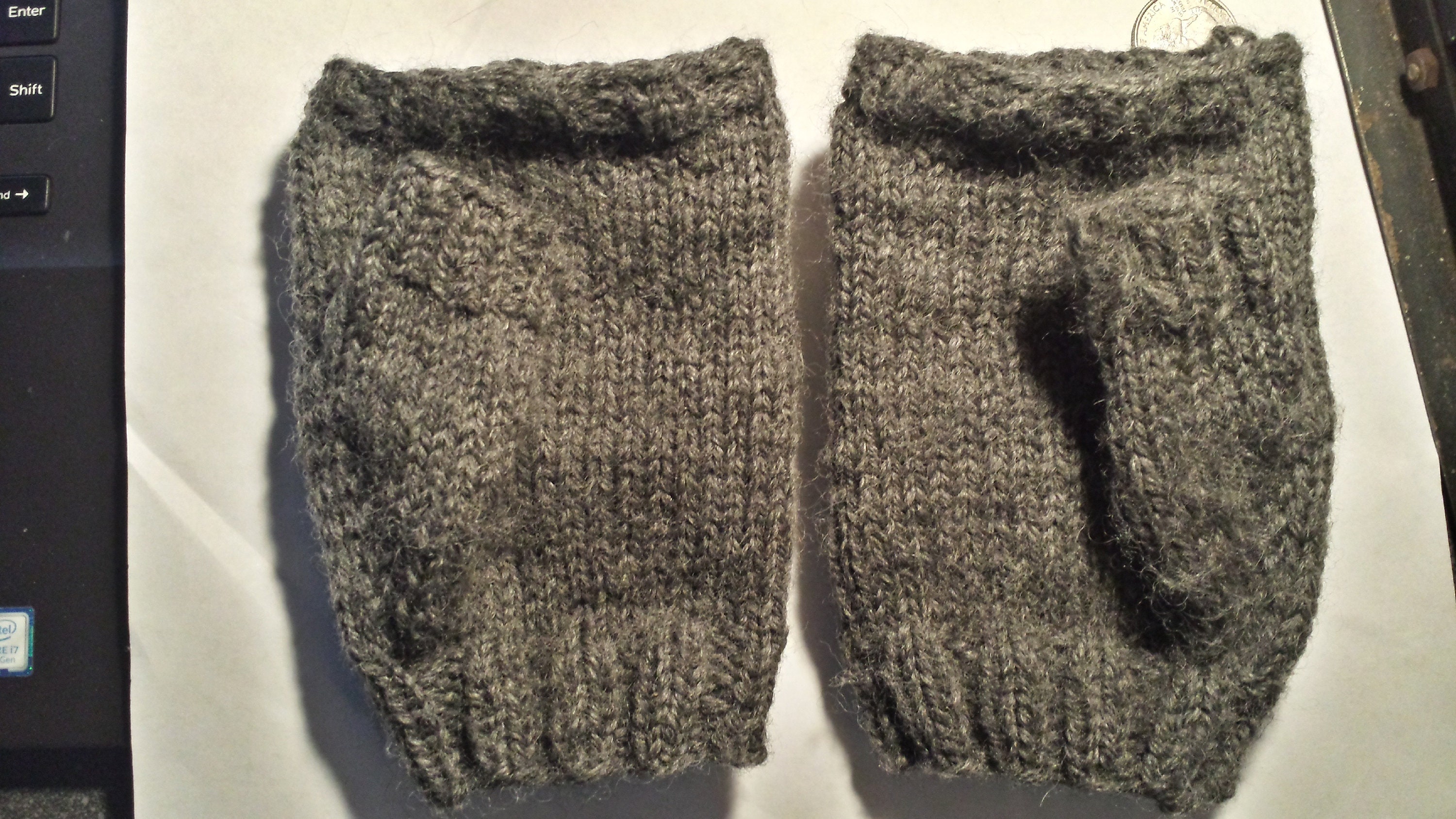 Flip-top Fingerless Mitten Pattern for Men - Etsy