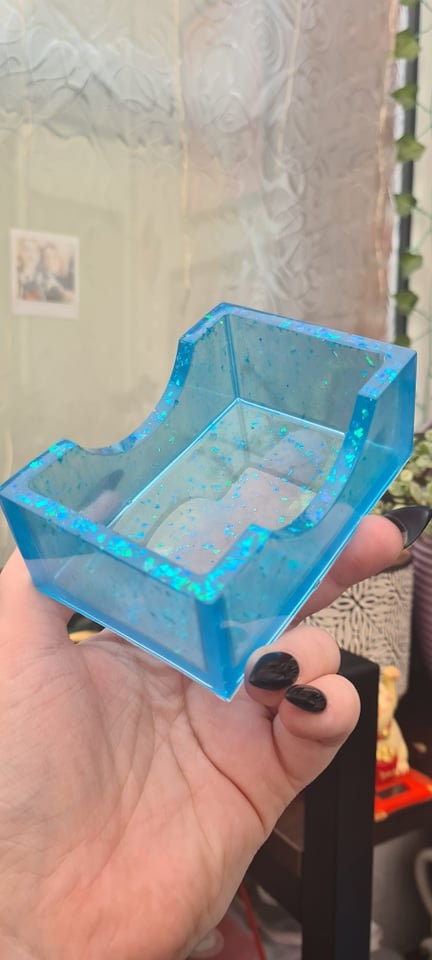 Epoxy Resin Business Card Holder - Etsy