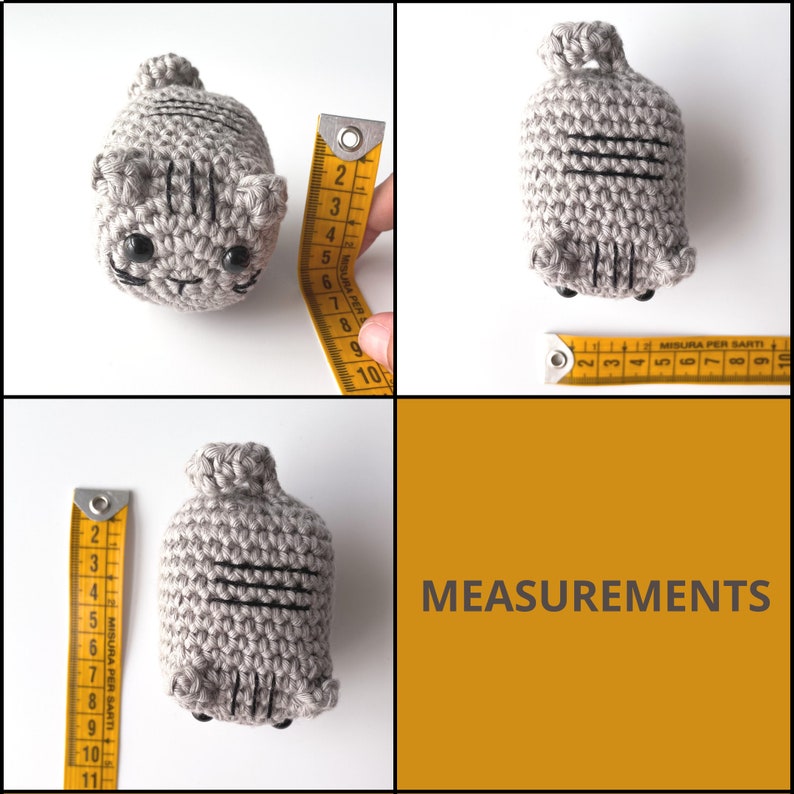 No-sew CAT Amigurumi DIGITAL PATTERN Animal Crochet Toy - Etsy