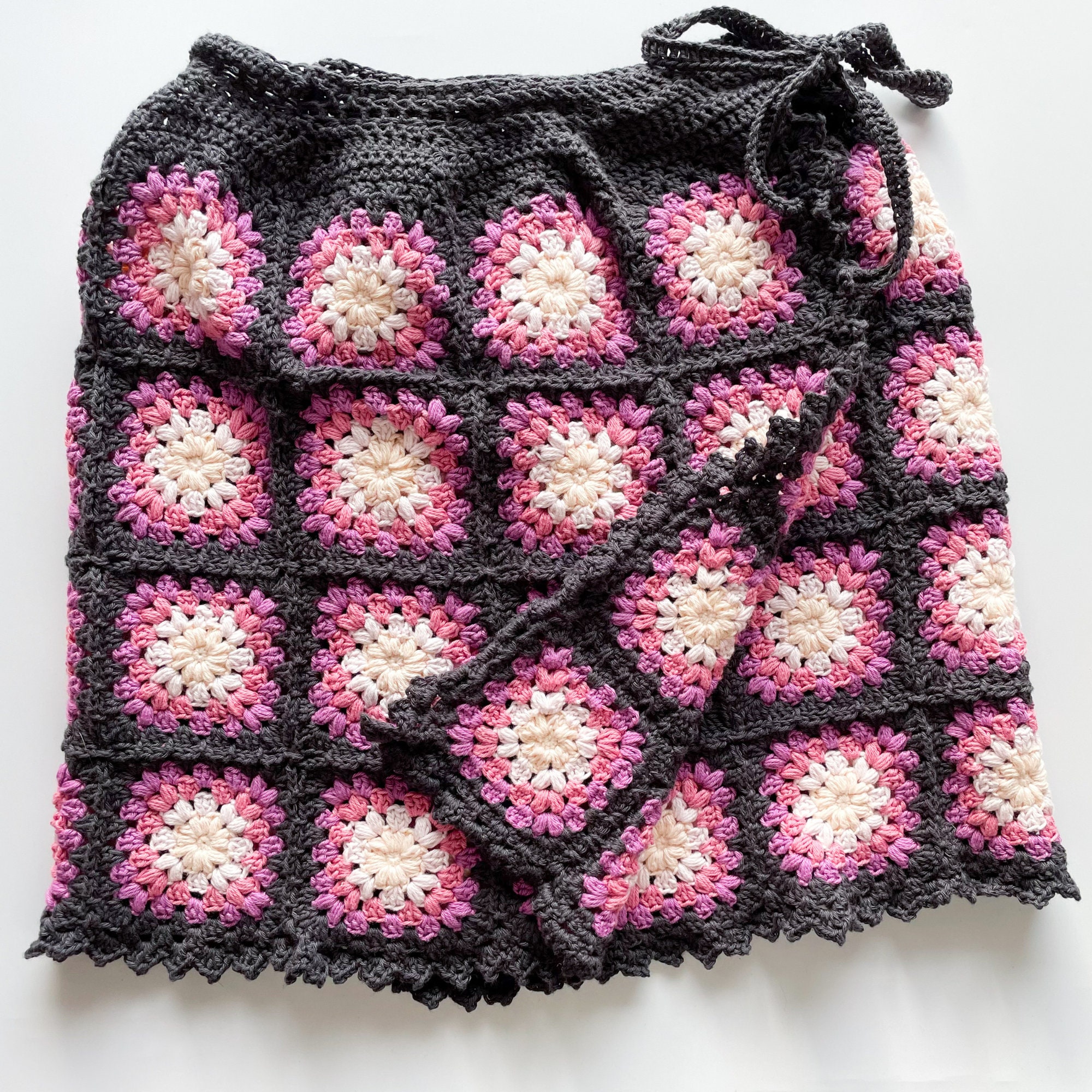 Georgy Granny Square Skirt Pattern DIGITAL PATTERN Crochet Skirt ...