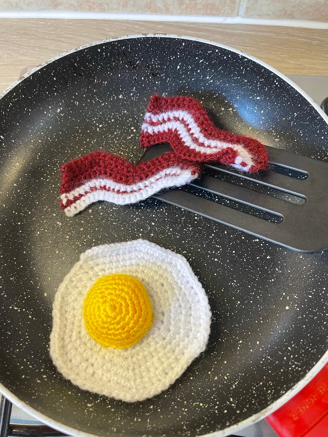 Breakfast: ONLY Bacon Crochet Digital Pattern - Etsy