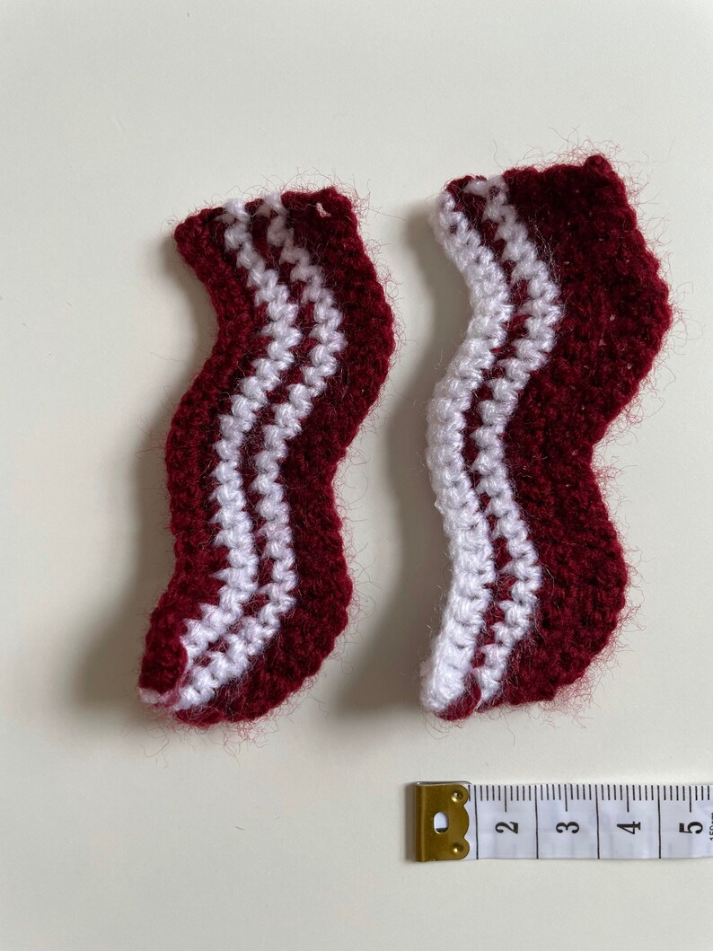Breakfast: ONLY Bacon Crochet Digital Pattern - Etsy