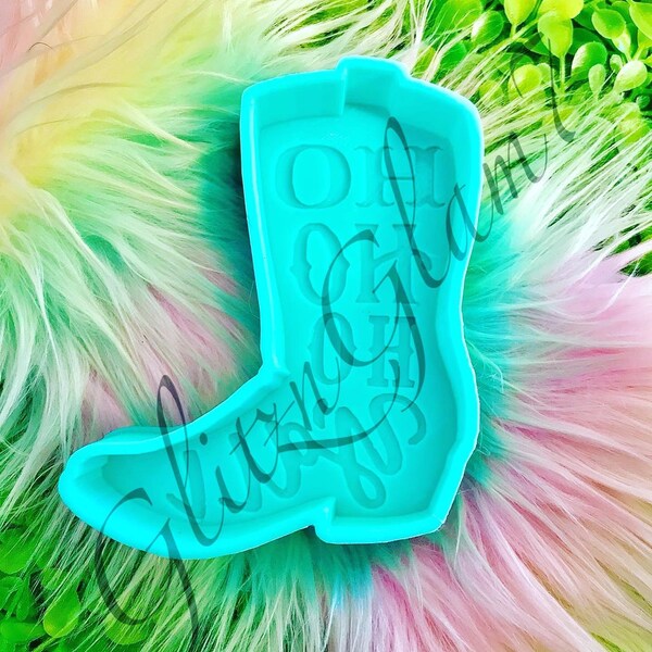Cowboy Boot Silicone Mold for Freshies - Etsy