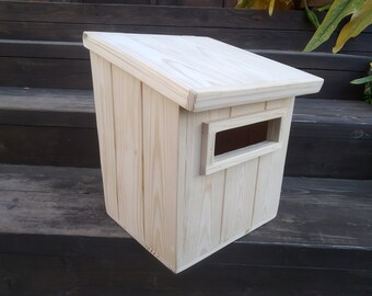Unfinished Wood Mailbox - Etsy