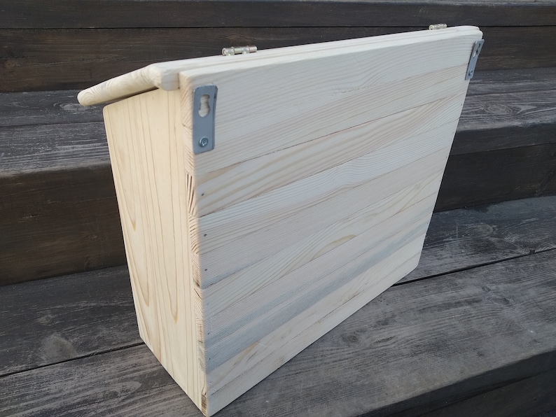 Mailbox Wood Mail Box Unfinished Mailbox Outdoor Mail Box - Etsy