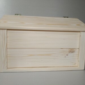 Mailbox, Wood Mail Box, Unfinished Mailbox, Outdoor Mail Box, Wall ...