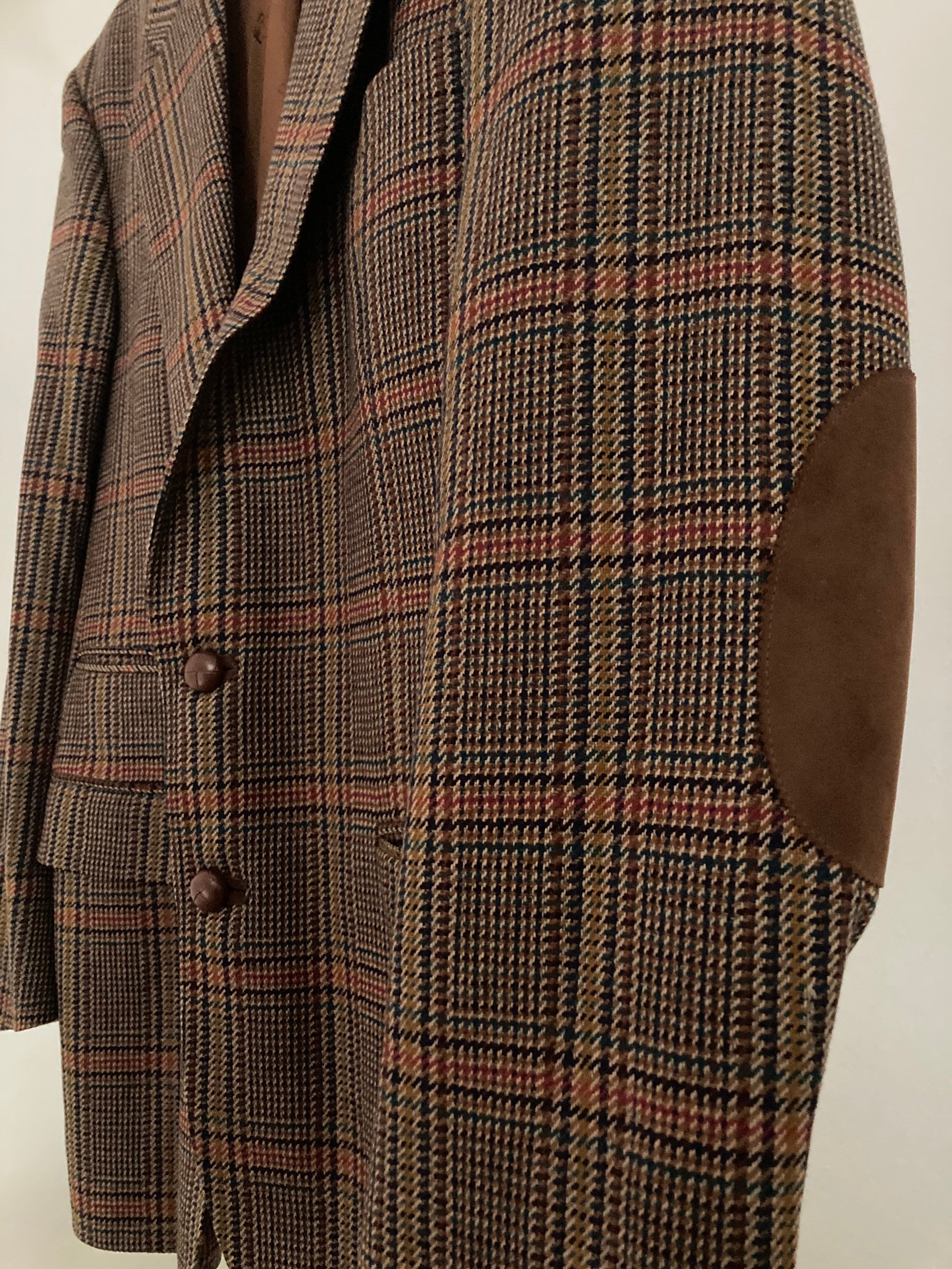 Vintage Daks London Signature Tweed Wool Sport Coat - Etsy