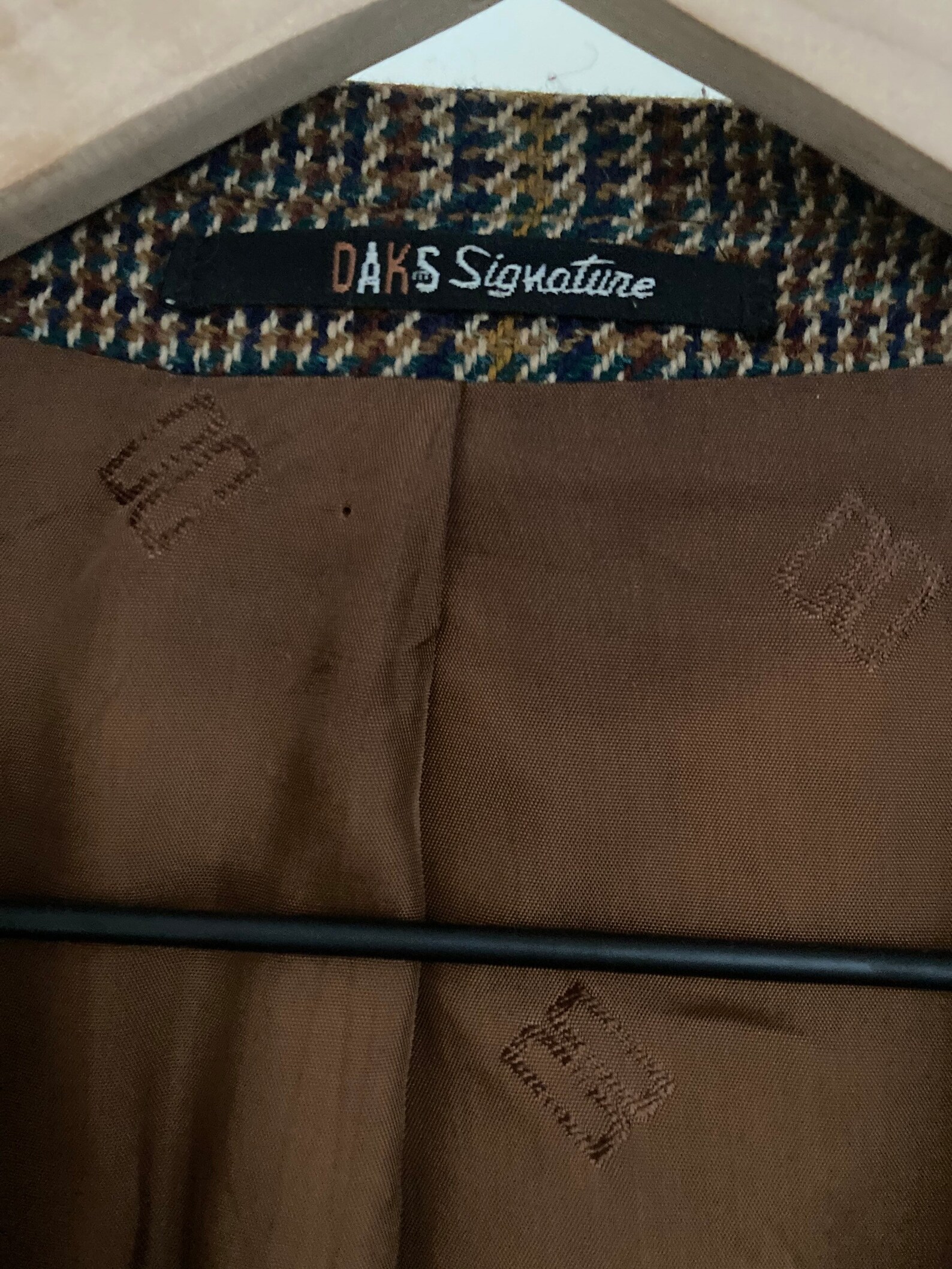 Vintage Daks London Signature Tweed Wool Sport Coat - Etsy