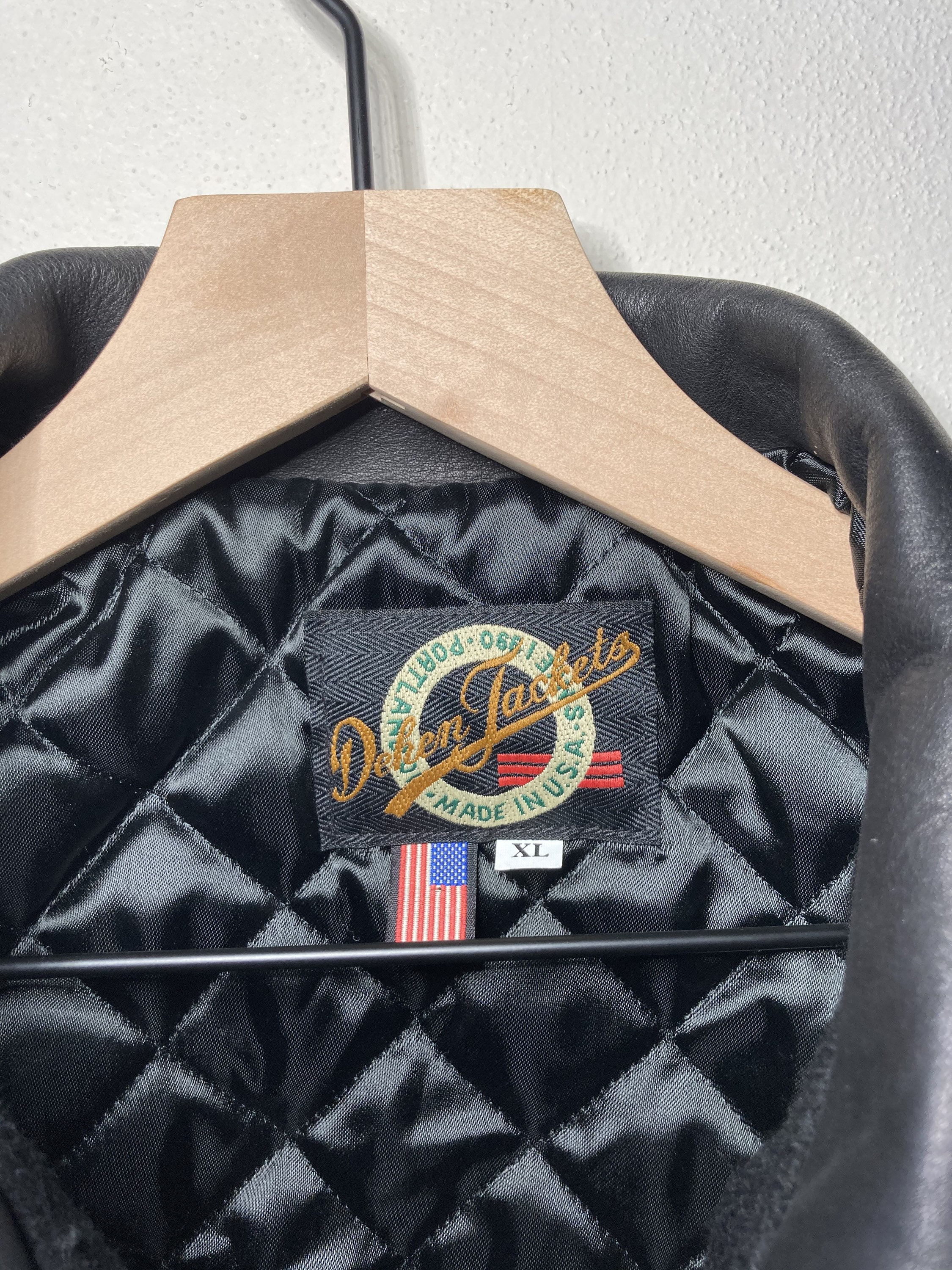 Vintage Dehen Jackets Varsity Nike Tour Wool & Leather Made in - Etsy