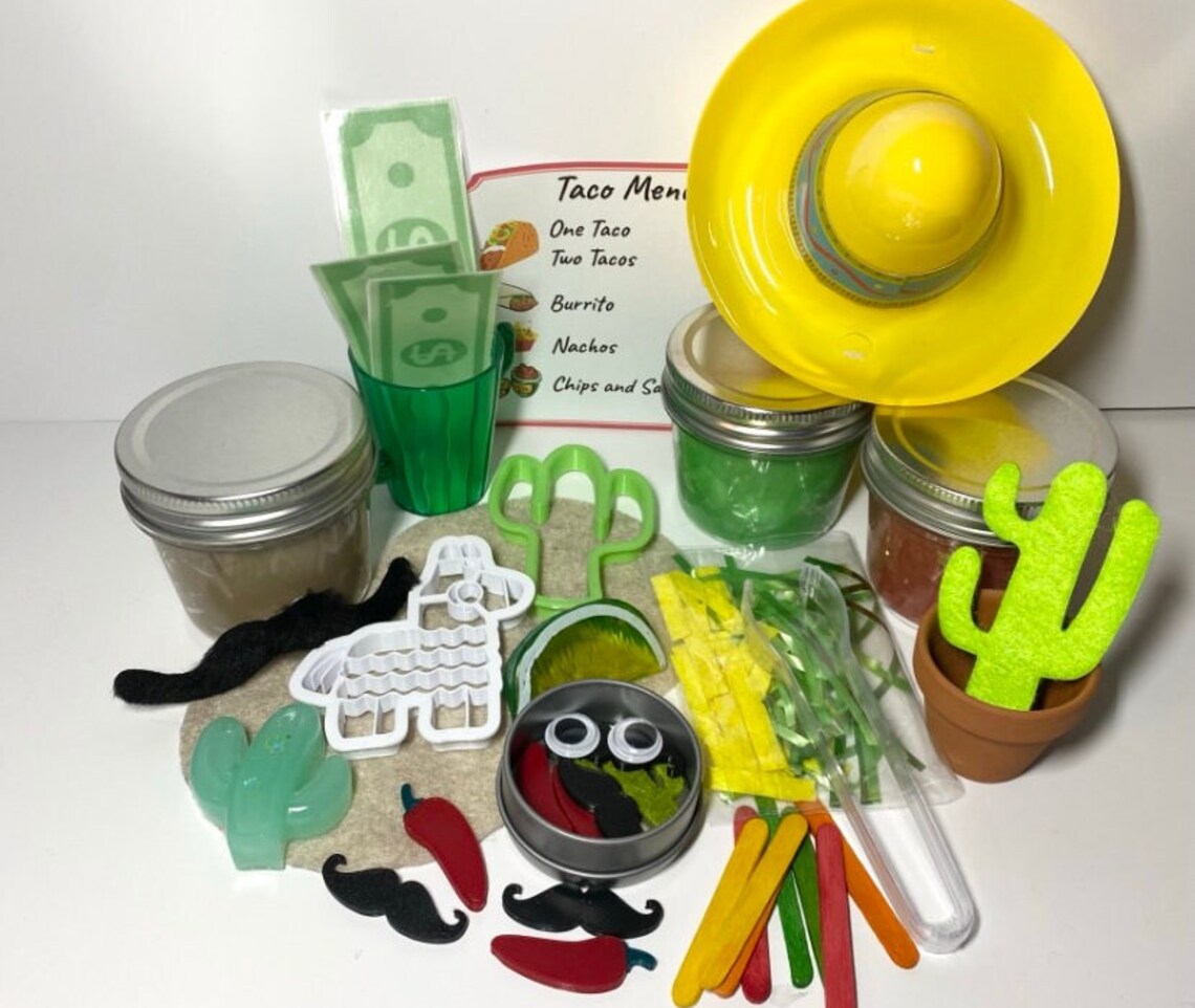 Cinco De Mayo Taco Shack Sensory Kit - Etsy