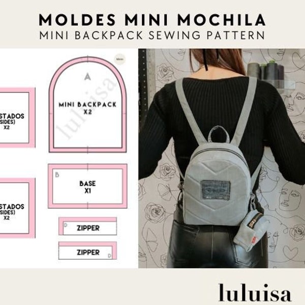 Backpack Pattern - Etsy