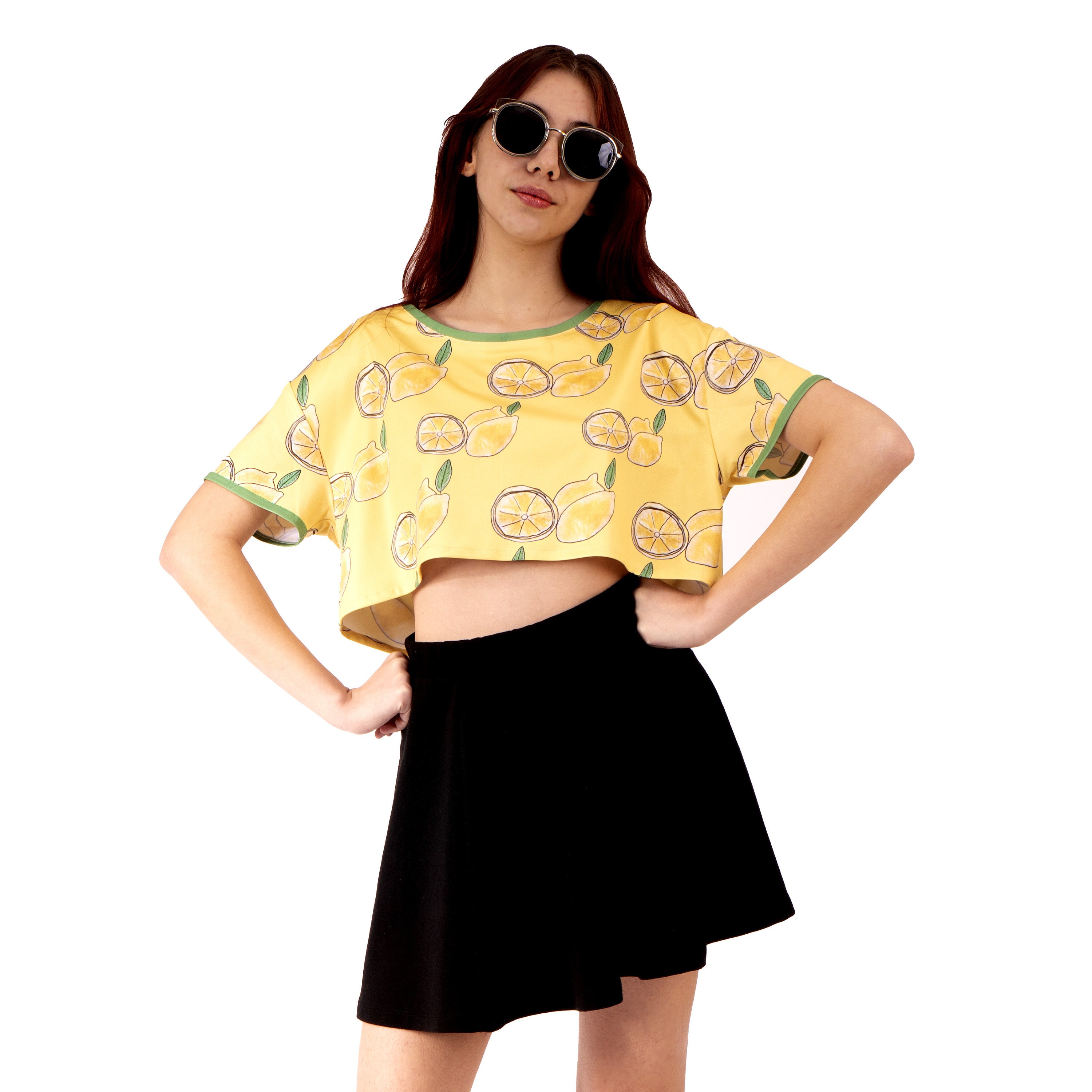 Custom Crop Top With Your Small Drawing. Personalized Girl's Blouse - Etsy