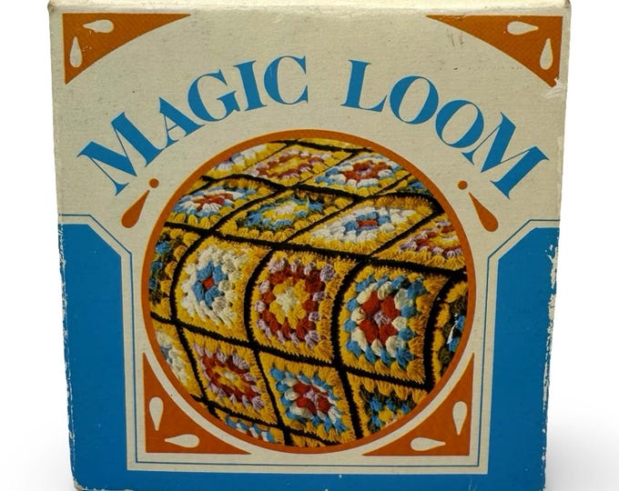 Vintage 80s Magic Loom Granny Square Maker 3 Sizes With Instructions ...