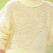 Womens Sweater Knitting Pattern, Diagonal Patterned • 28-38" • PDF ...