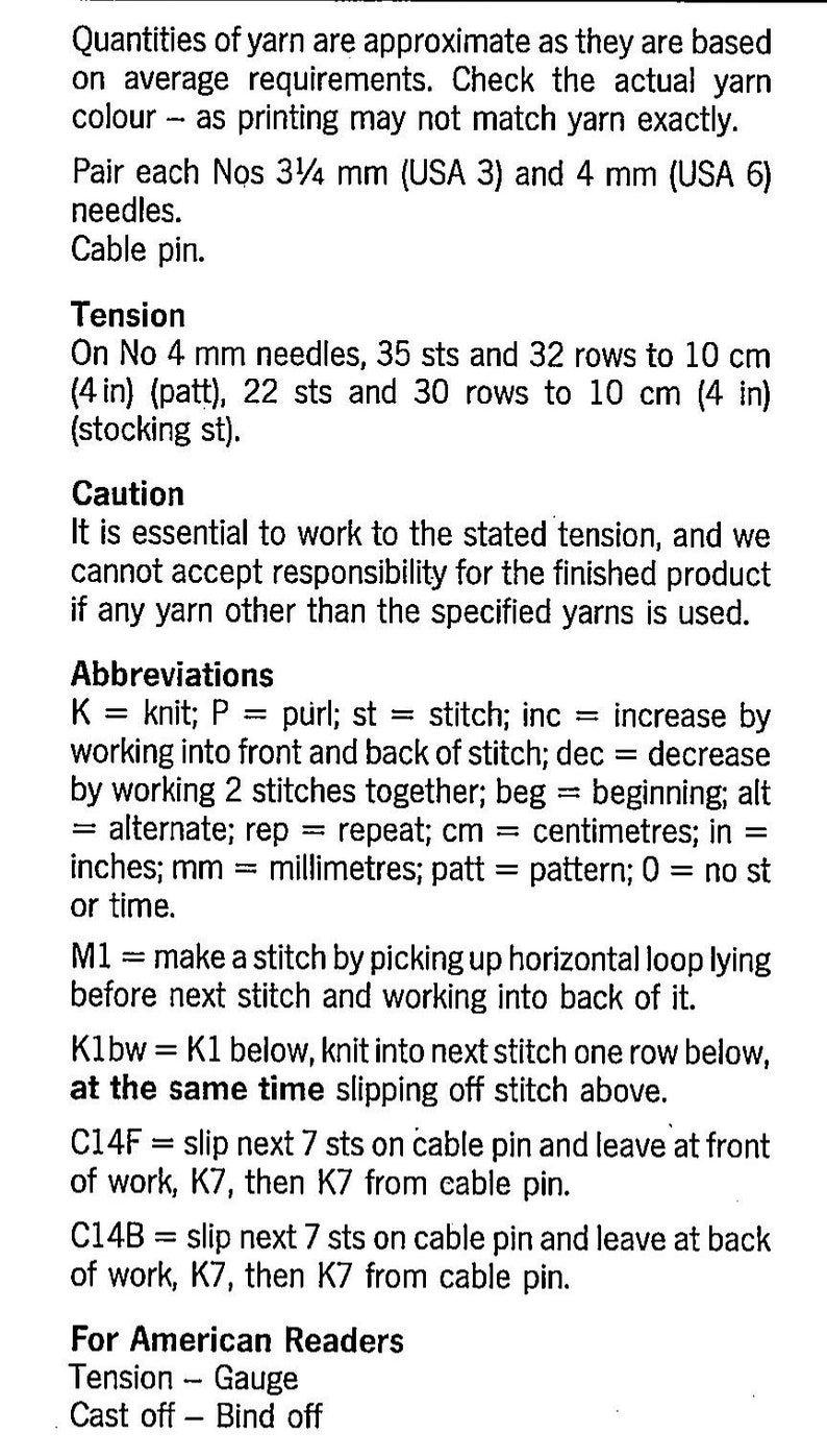 Mens Sweater Knitting Pattern • 38-48" • Round Neck Textured Jumper ...