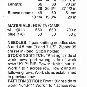 Mens Zipped Sweater PDF Knitting Pattern • 36-46" • Instant Download ...