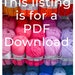 Ladies Colour Block Jumper Vintage Knitting Pattern • Womens Sweater ...