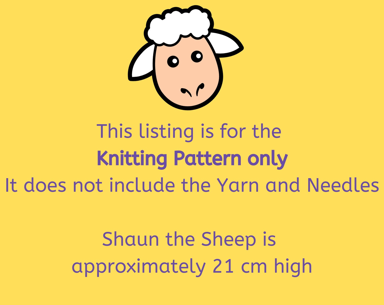 Shaun the Sheep Knitting Pattern Vintage / Knitted Toy / - Etsy UK
