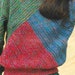 Ladies Colour Block Jumper Vintage Knitting Pattern • Womens Sweater ...