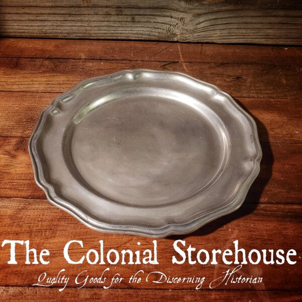 Pewter Plate - Etsy