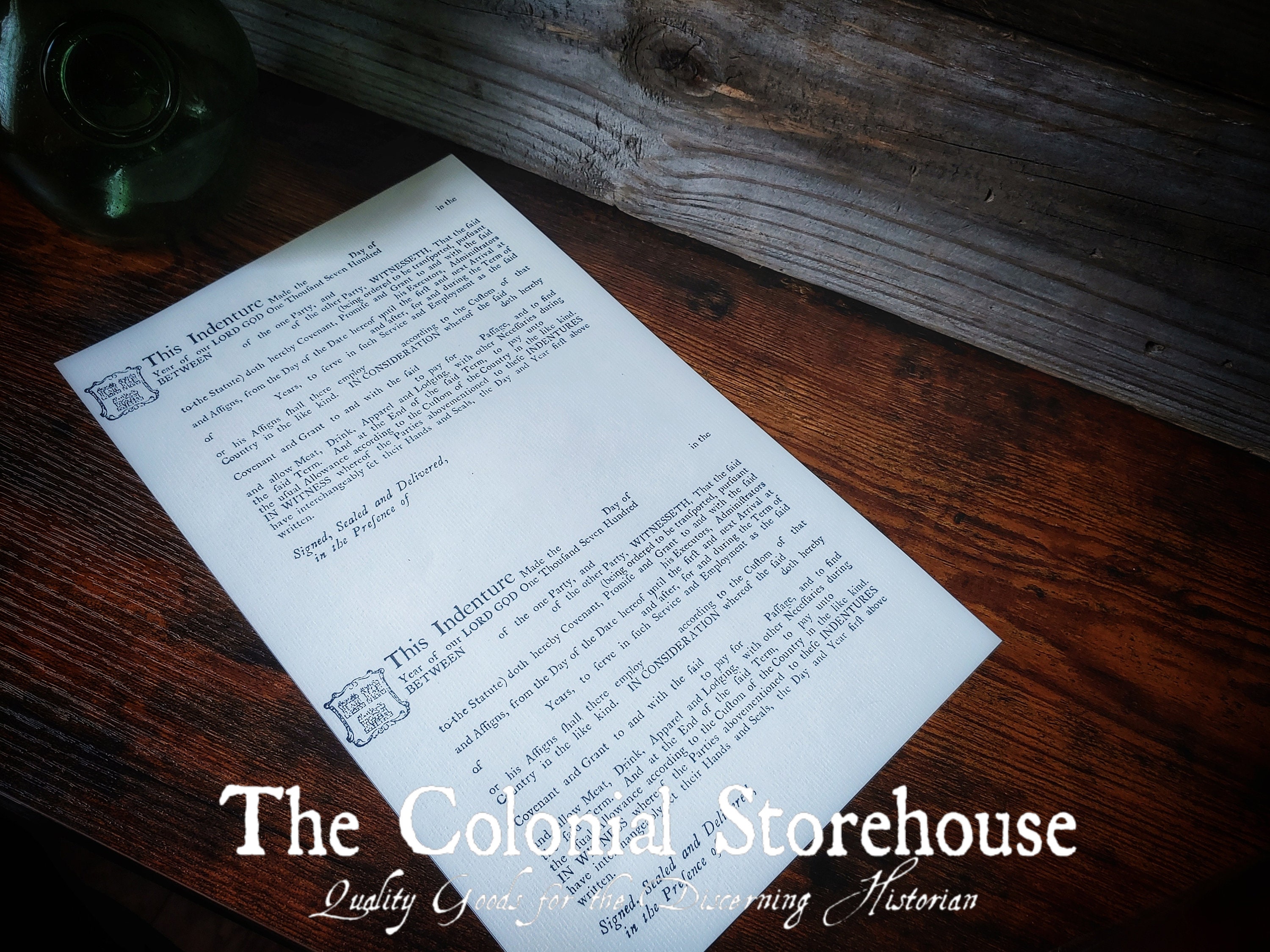 18th Century Indenture Paperwork, Dublin - Etsy