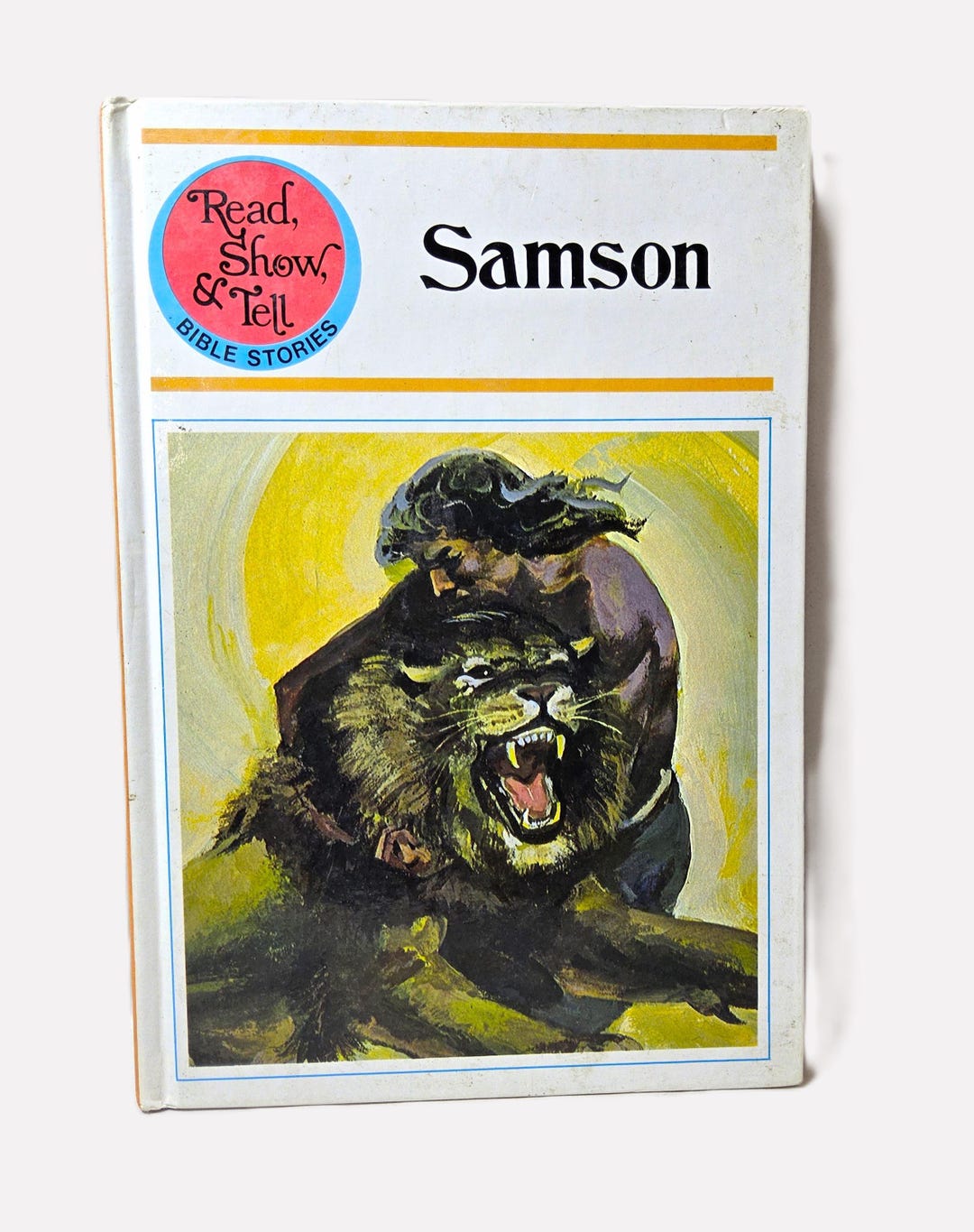 Samson Bible Story Board Book: 1977 Collectible Edition - Etsy