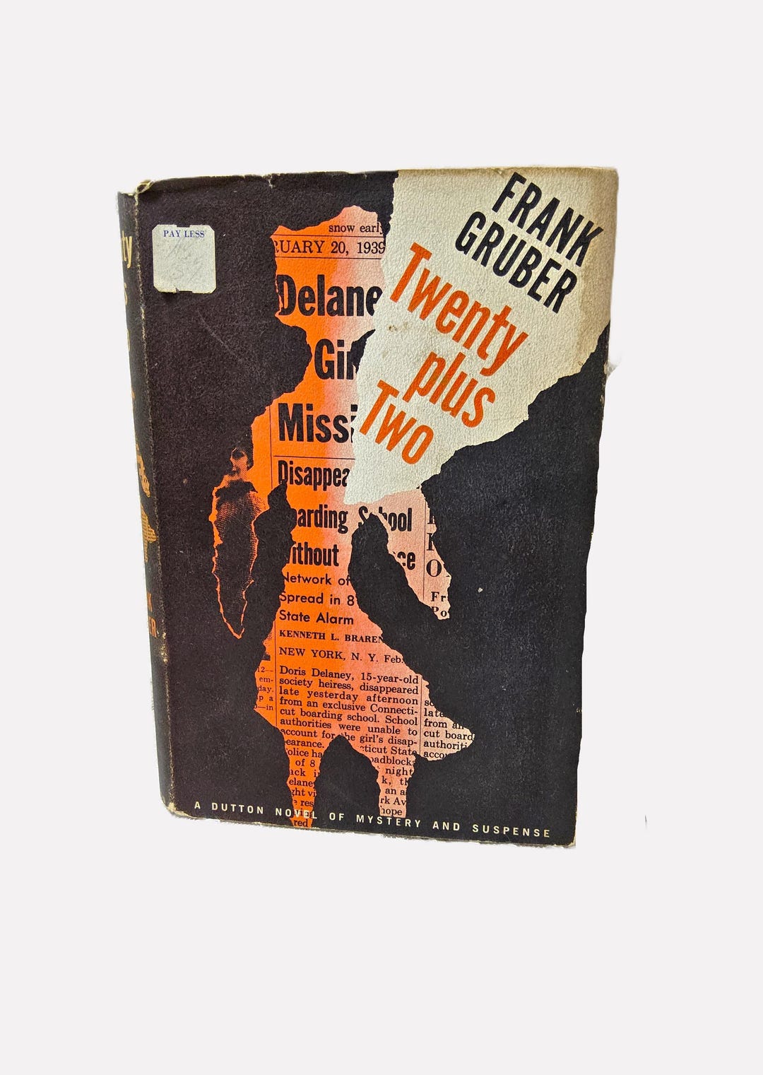 Twenty Plus Two by Frank Gruber ~ Vintage Mystery ~ Hardback 1961 ...