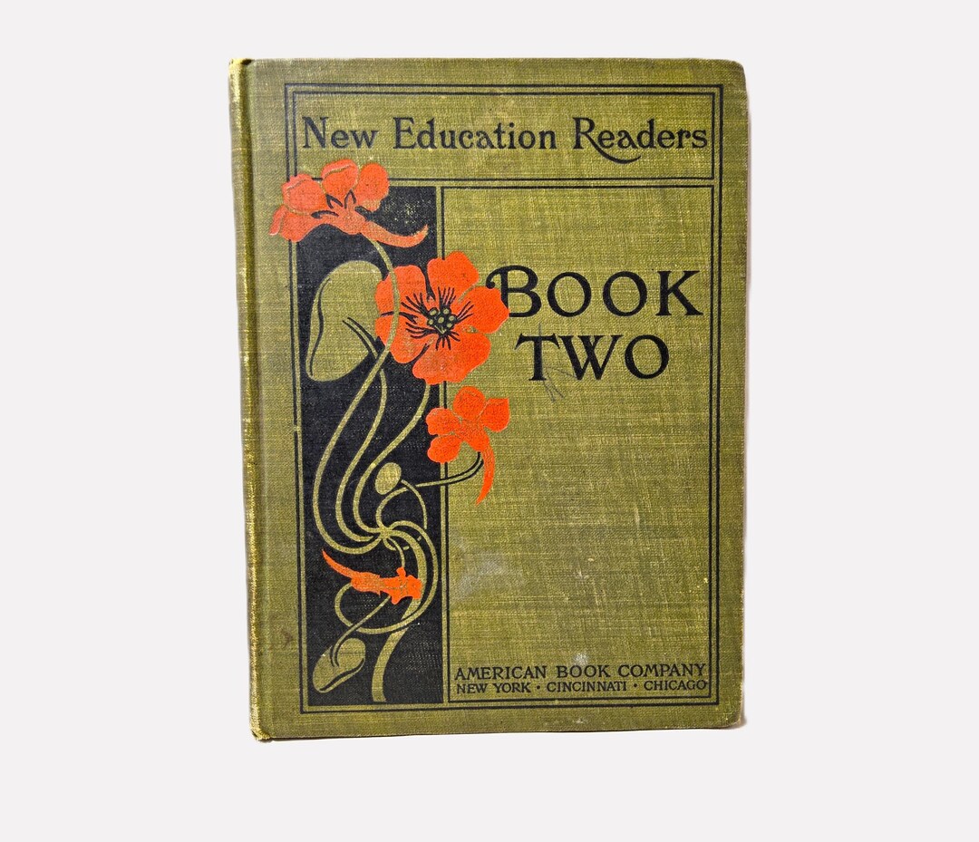 Antique Primary School Reader: 1900s Education Textbook - Etsy