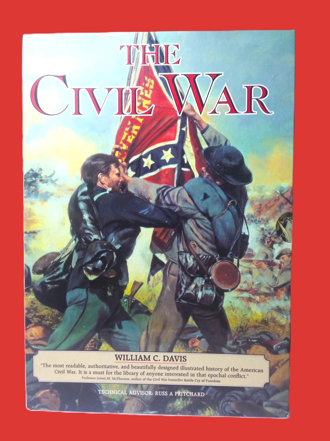 Civil War Boxed Book Set: Commanders, Battlefields, Fighting Men - Etsy