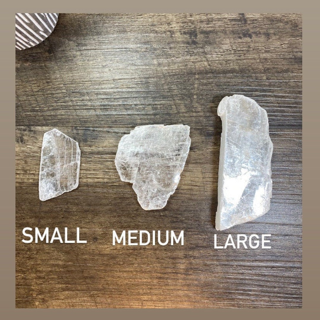 Selenite Utah Real Slab High Quality Plate Charging Station Crystal ...