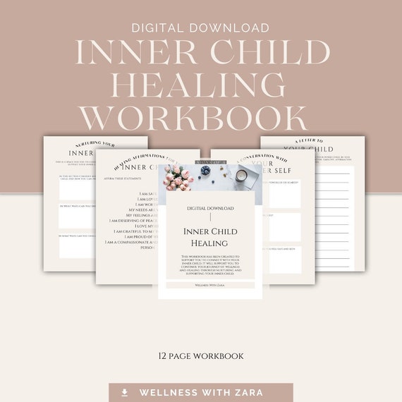 A4 Inner Child Healing Workbook Personal Growth Journal - Etsy