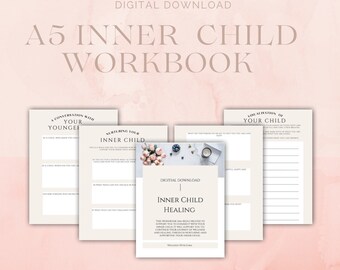 A4 Inner Child Healing Workbook Personal Growth Journal Bundles ...