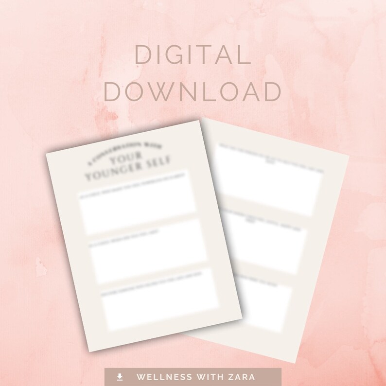 A4 Inner Child Healing Workbook Personal Growth Journal Bundles ...