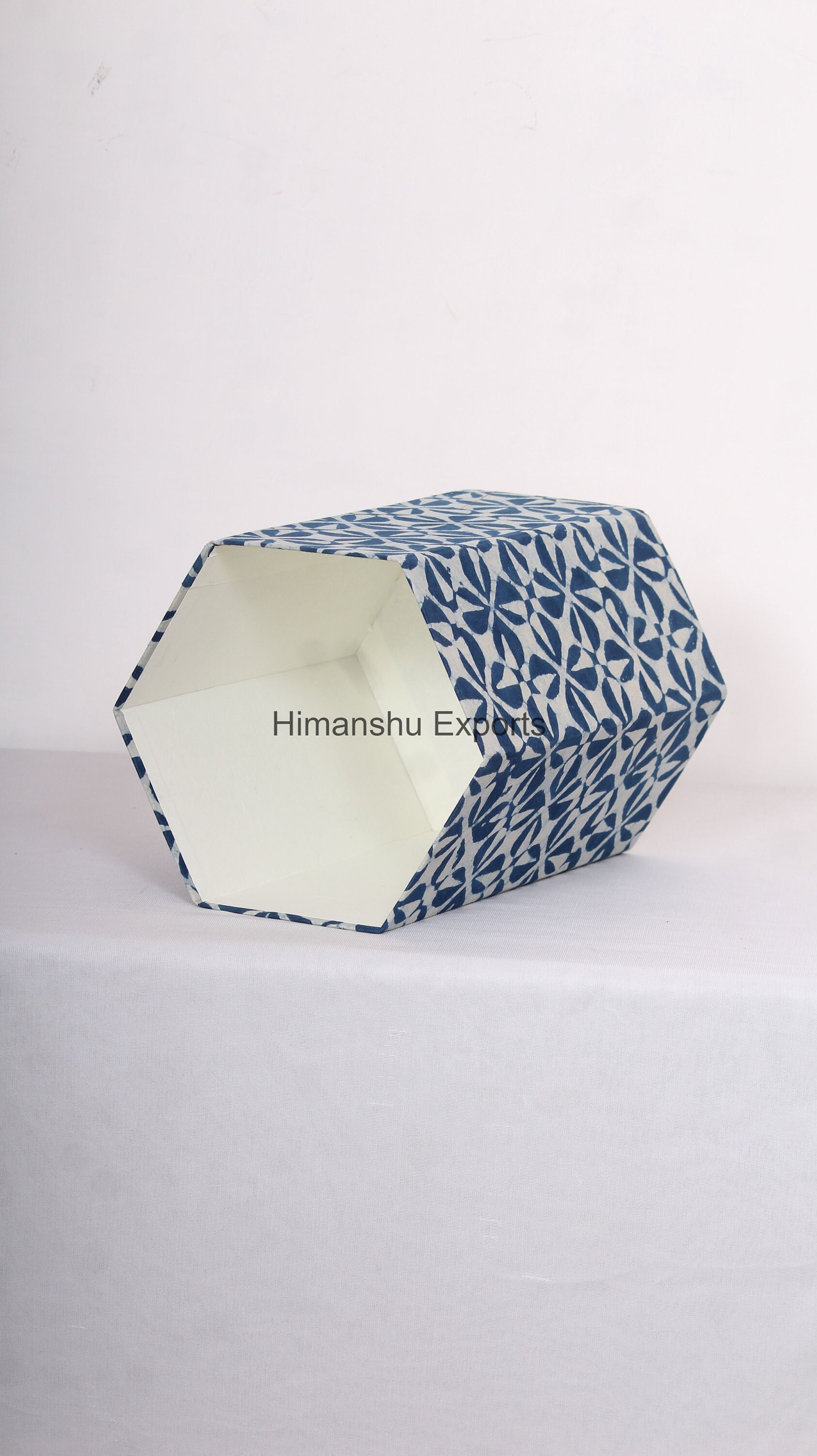 Eco Friendly Waste Bin Study Room Dustbin Handblock Printed Handmade ...