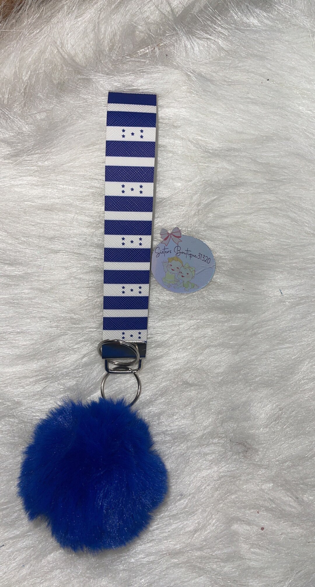 Llavero De Honduras/ Honduras Keychain Con Pompón - Etsy