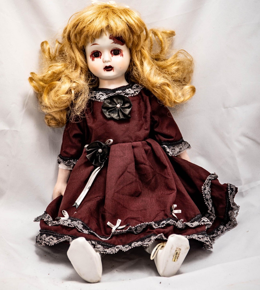 Spooky Goldilocks Zombie Doll-with Stand - Etsy