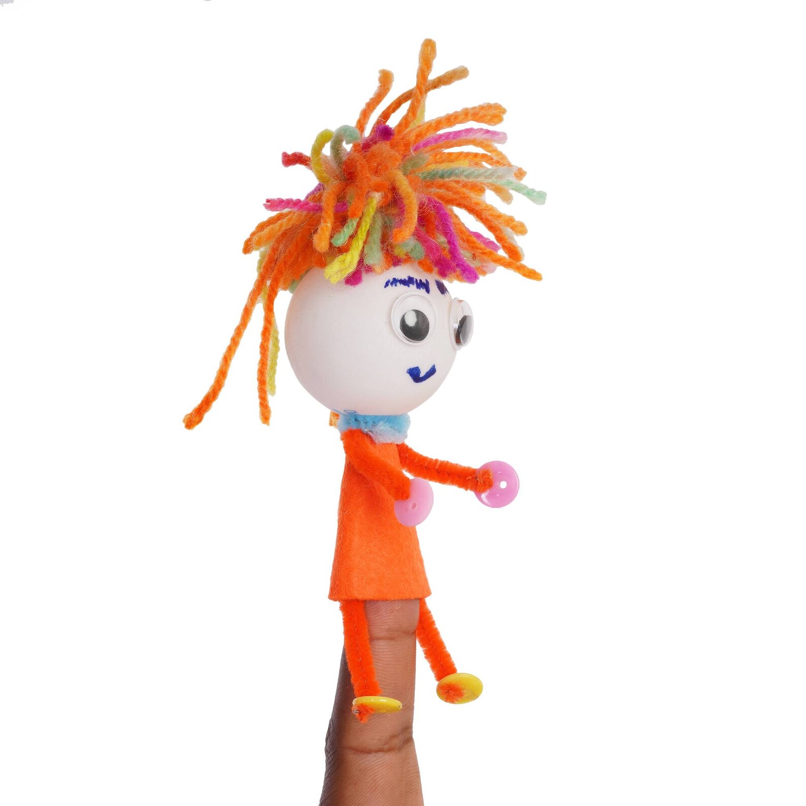 Finger hand puppet | Etsy