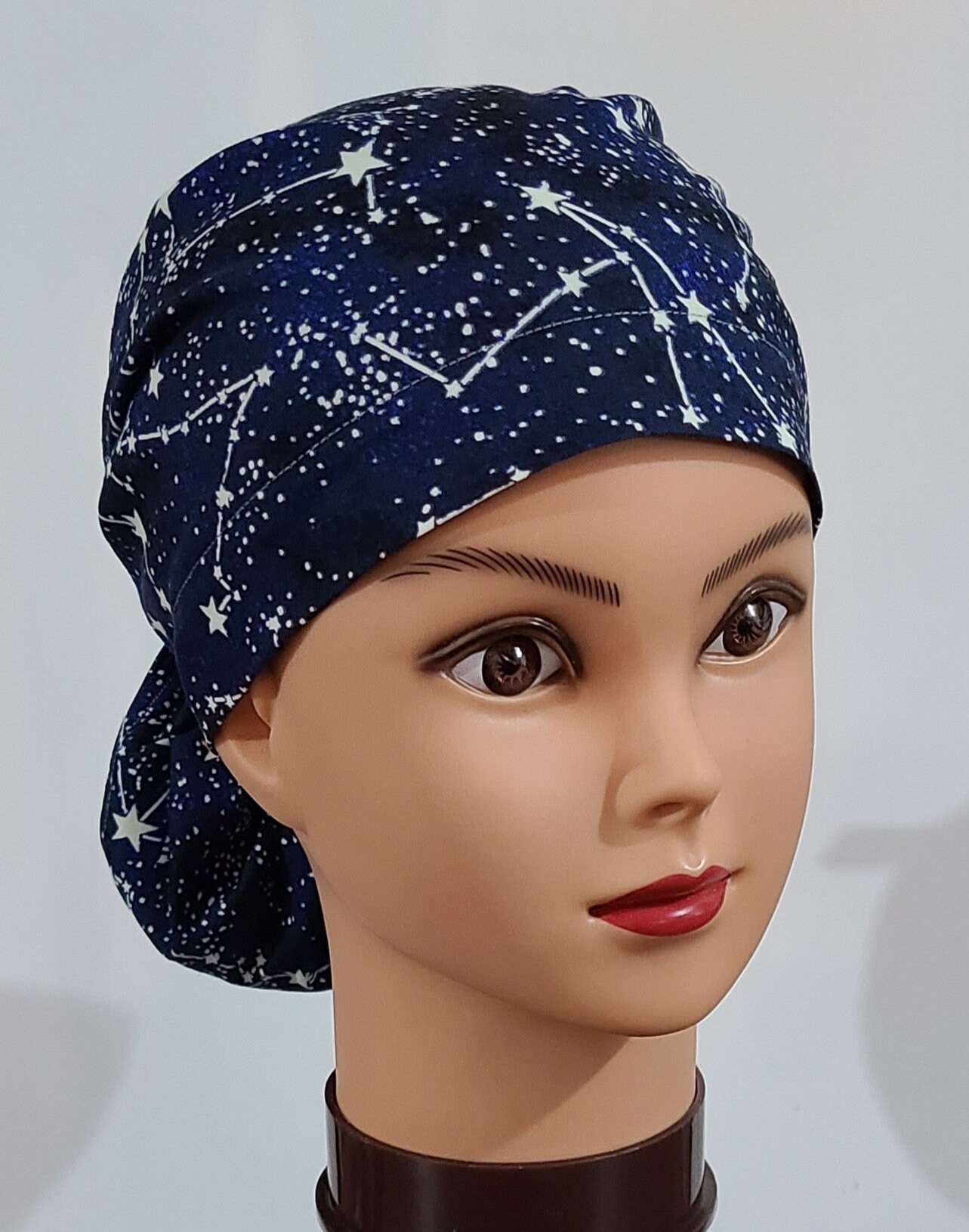Constellations Glow in the Dark Scrub Cap Surgical Hat Chemo - Etsy