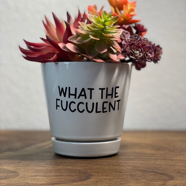 Planter Decal - Etsy