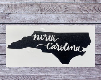 Carolina State Decal - Etsy