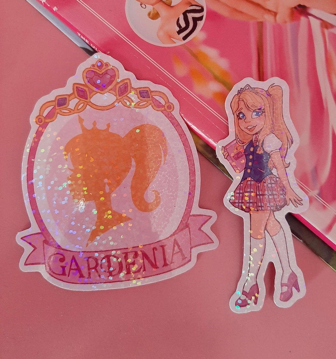Y2K Princess School Sticker Pack - Etsy