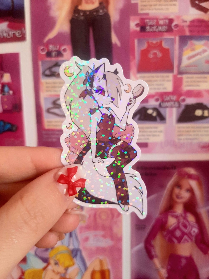 Helluva Boss Inspired Loona Sleepover Sticker - Etsy Canada