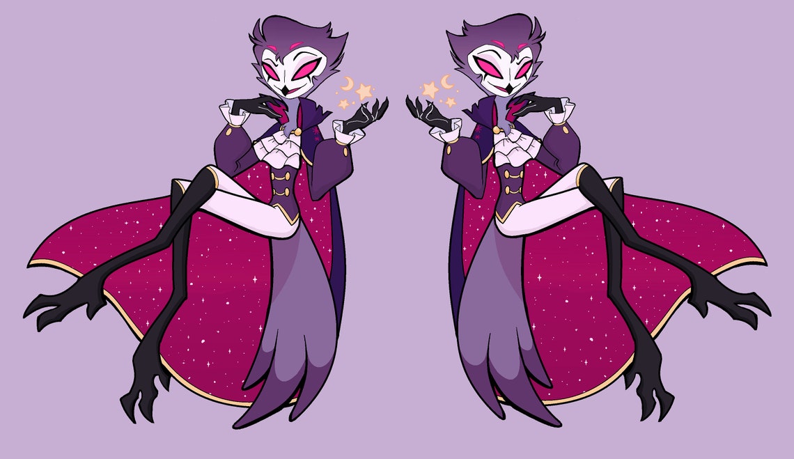 Date Night Stolas Helluva Boss Inspired Acrylic Standee - Etsy