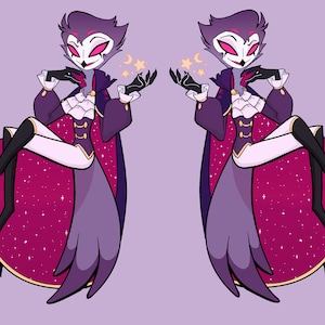 Date Night Stolas Helluva Boss Inspired Acrylic Mini Standee PREORDER ...