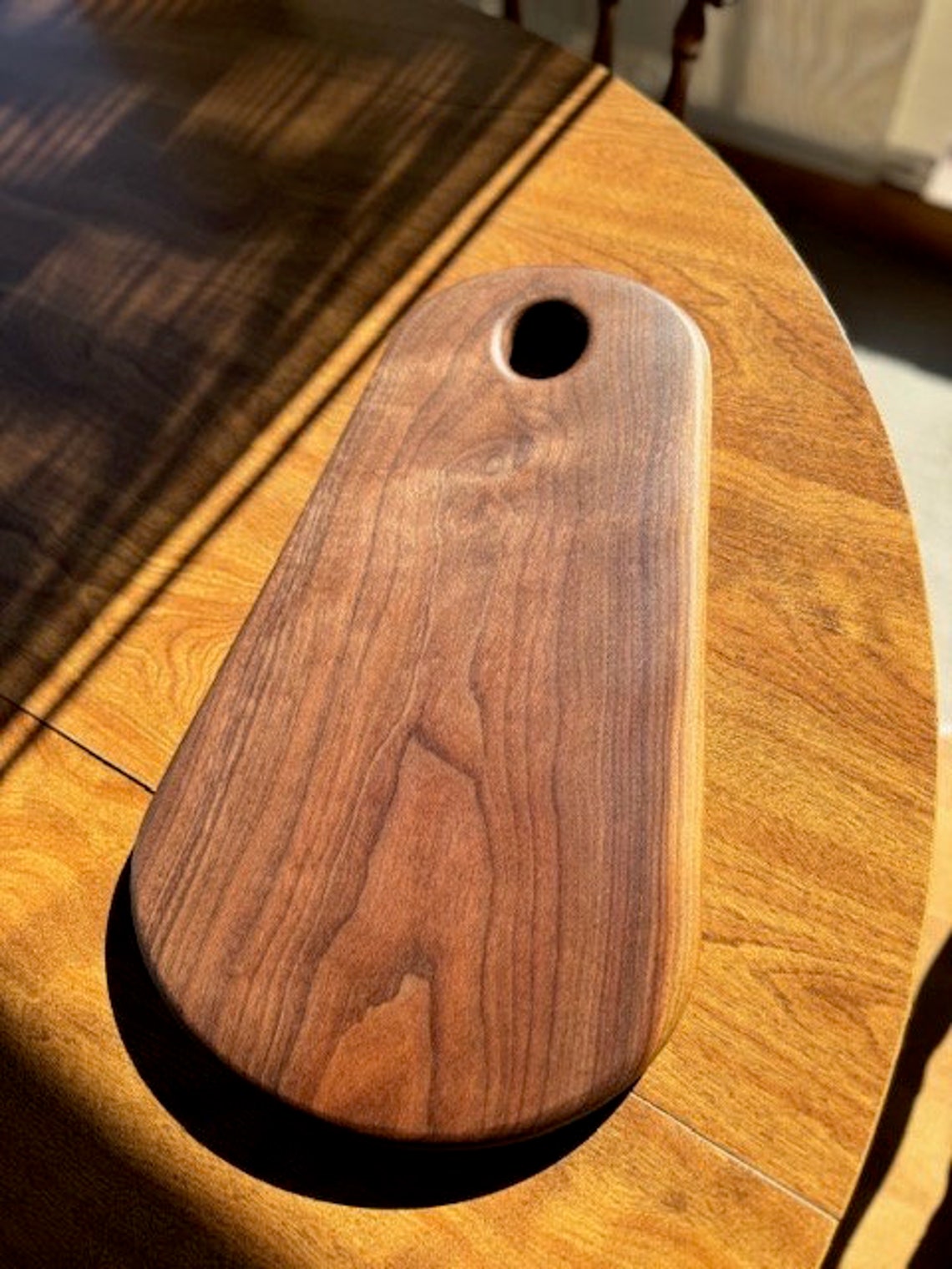 Handcrafted Oregon Black Walnut Cutting & Serving Board - Etsy