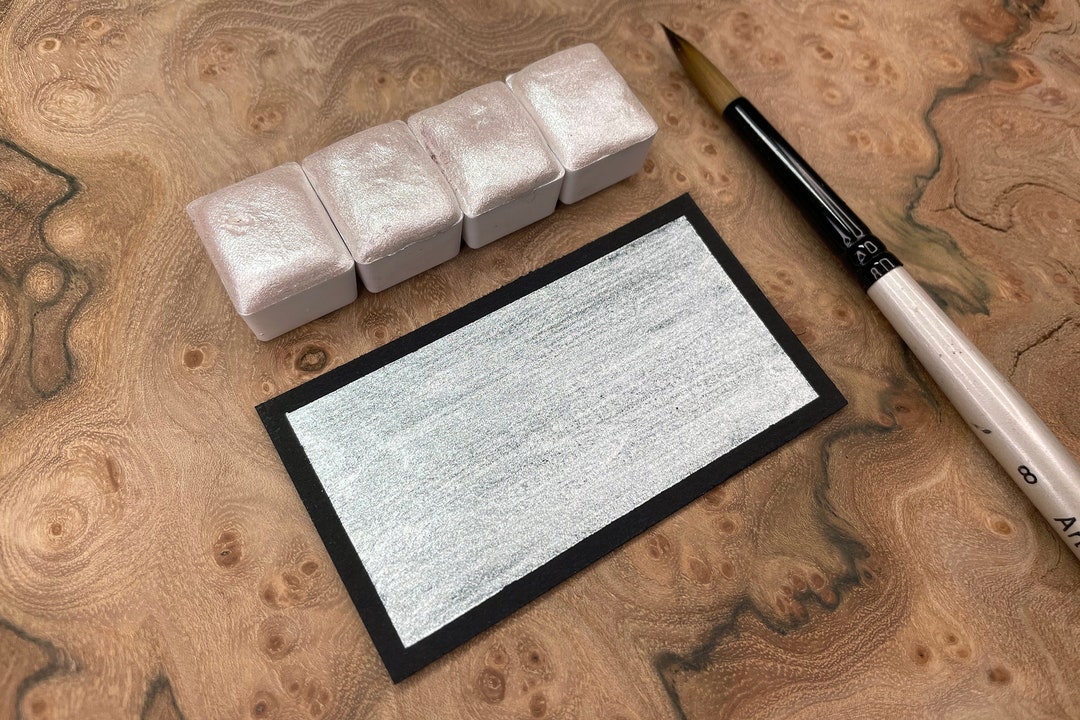 SL01 Rigel Silver Starlight Series Interference Metallic Watercolour ...