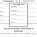 12 Week Fitness Log Digital Download- Includes 61 Pages (workout Logs ...