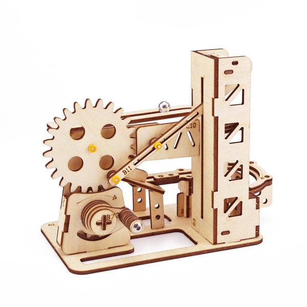 Wooden Marble Run - Etsy