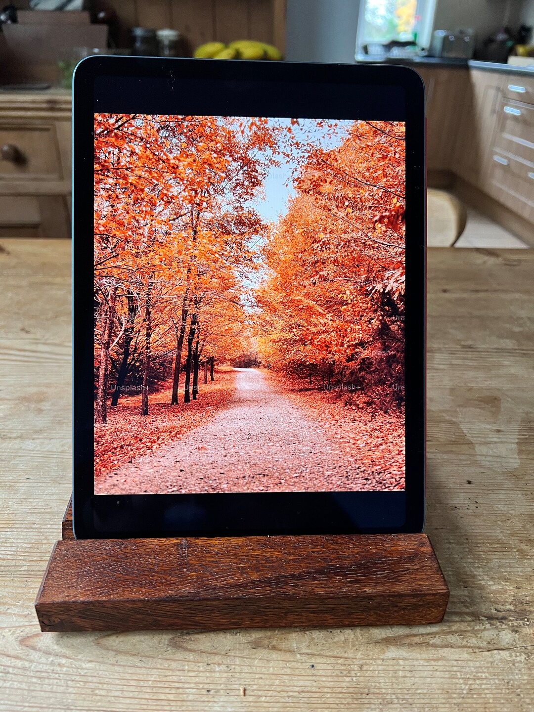 Reclaimed Oak iPad Stand, Wood, Upcycle - Etsy UK