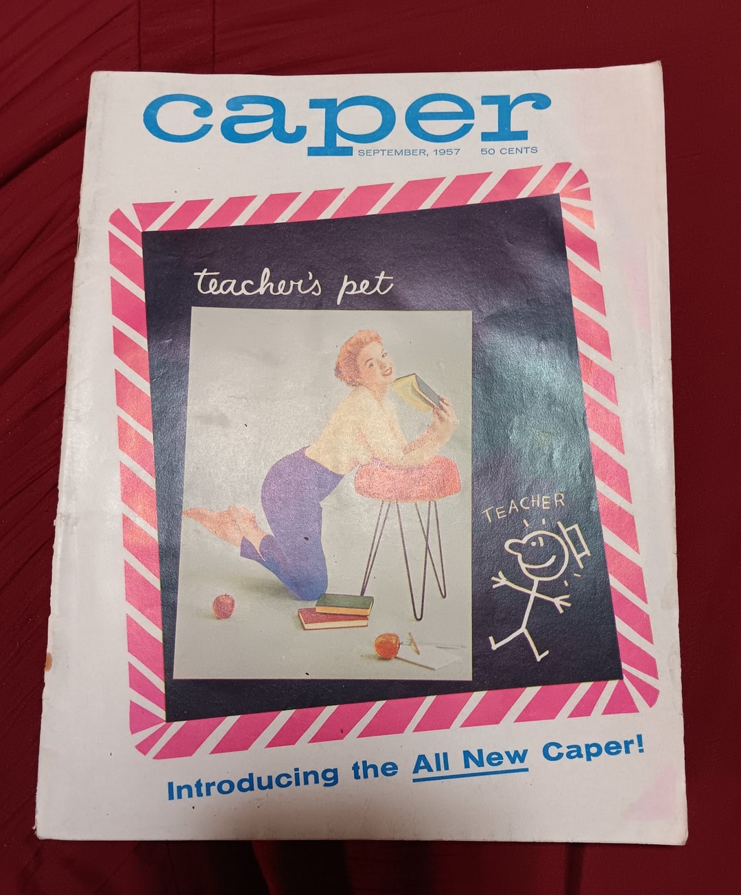 Casper, Vintage Sept 1957 Pinup Magazine, Rare - Etsy